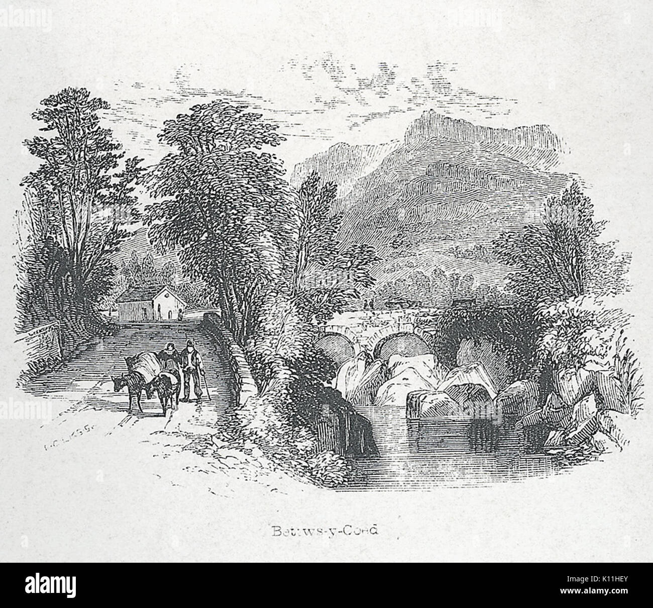 Bettws y coed map hi-res stock photography and images - Alamy