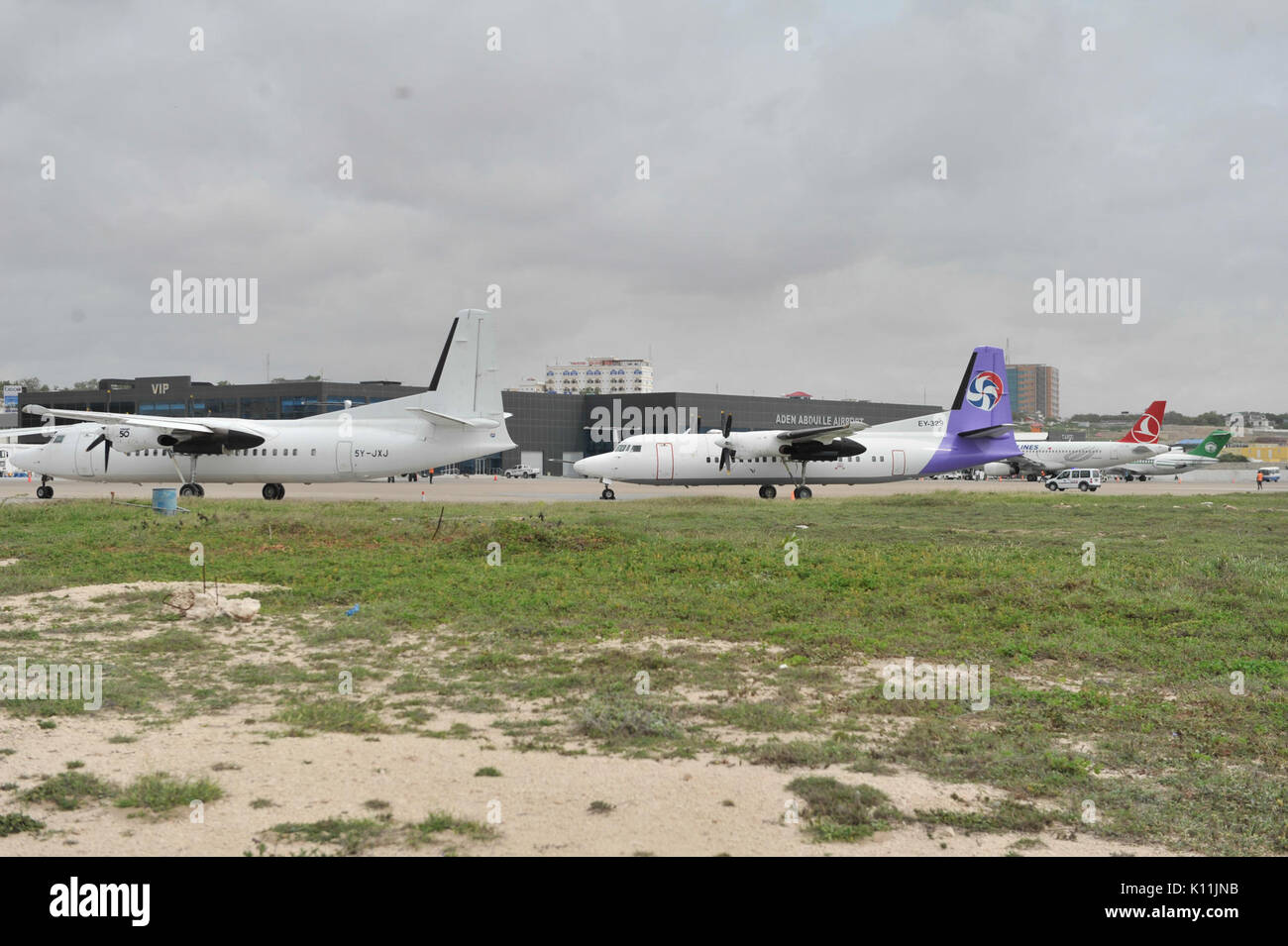 Mogadishu airport hi-res stock photography and images - Alamy