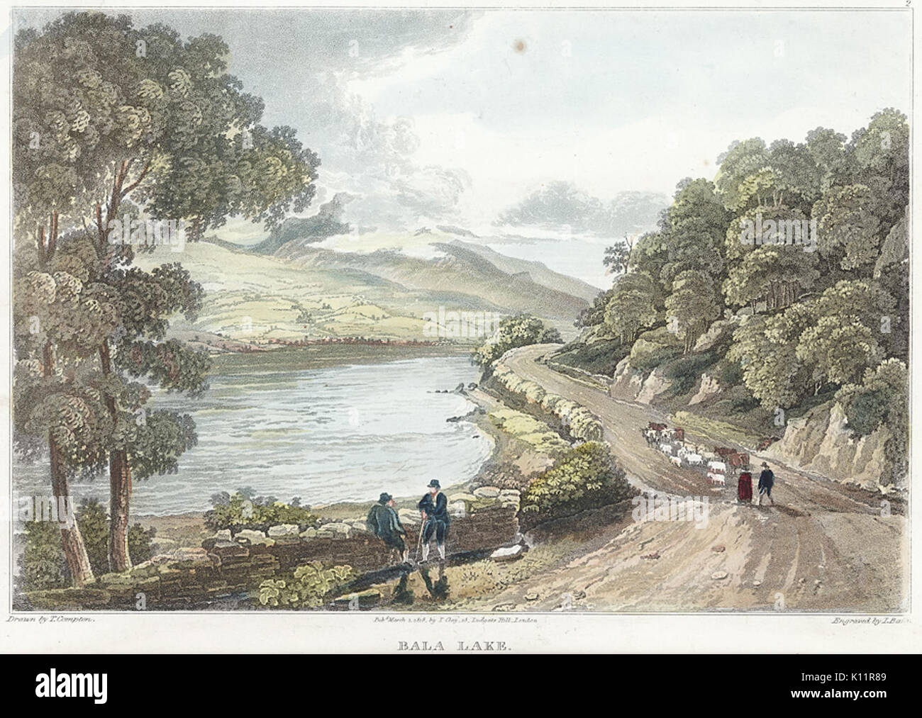 Map of bala hi-res stock photography and images - Alamy