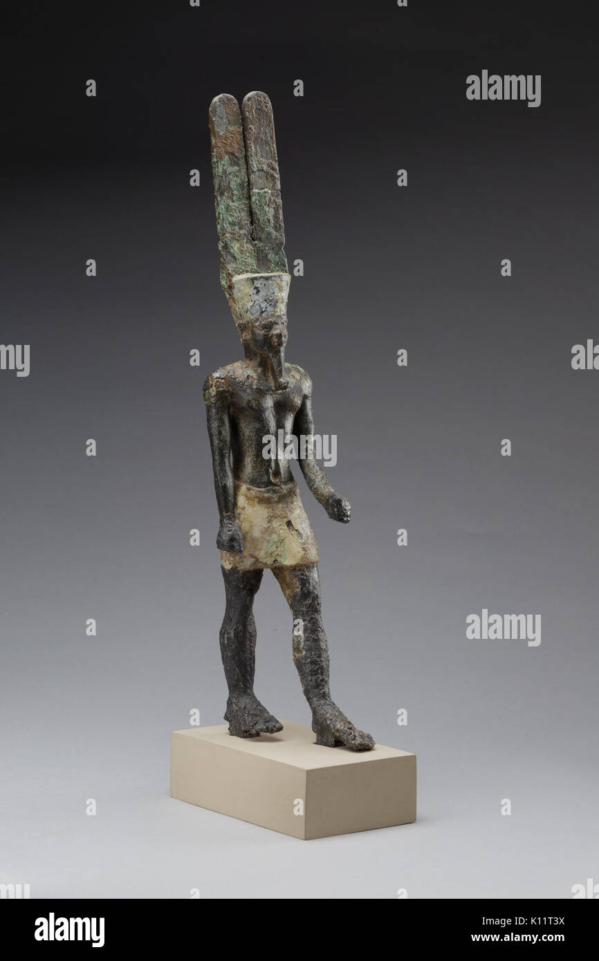 A statue of Amun, an ancient Egyptian deity, from the Metropolitan ...