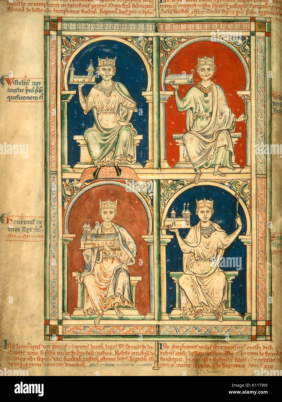 Matthew paris, historia anglorum hi-res stock photography and images ...