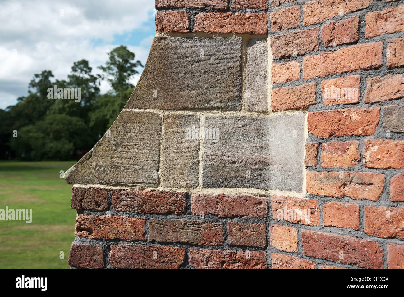 Views of and from the Fountain monument, Worsley Green, Salford Stock ...