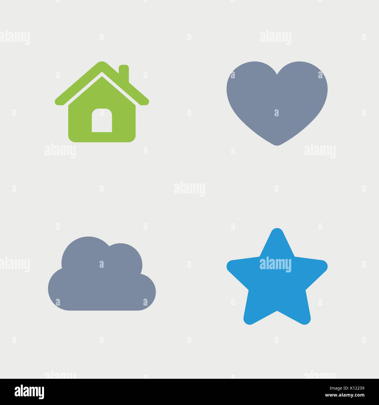 A set of 4 professional, pixel-perfect icons designed on a 32x32 pixel ...