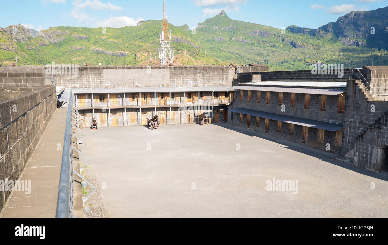 Ancient fortress located in Port Louis, Mauritius Stock Photo - Alamy