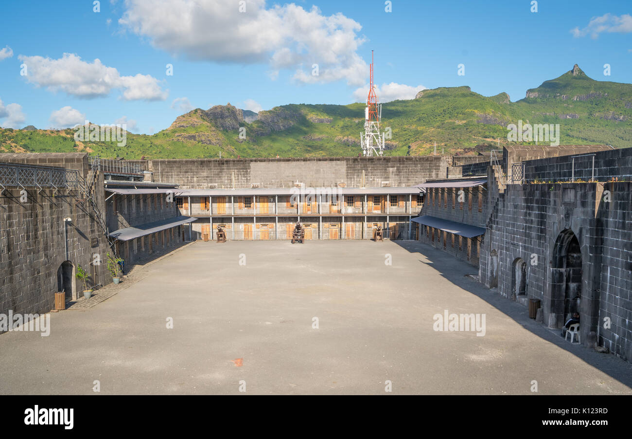 Ancient fortress located in Port Louis, Mauritius Stock Photo - Alamy