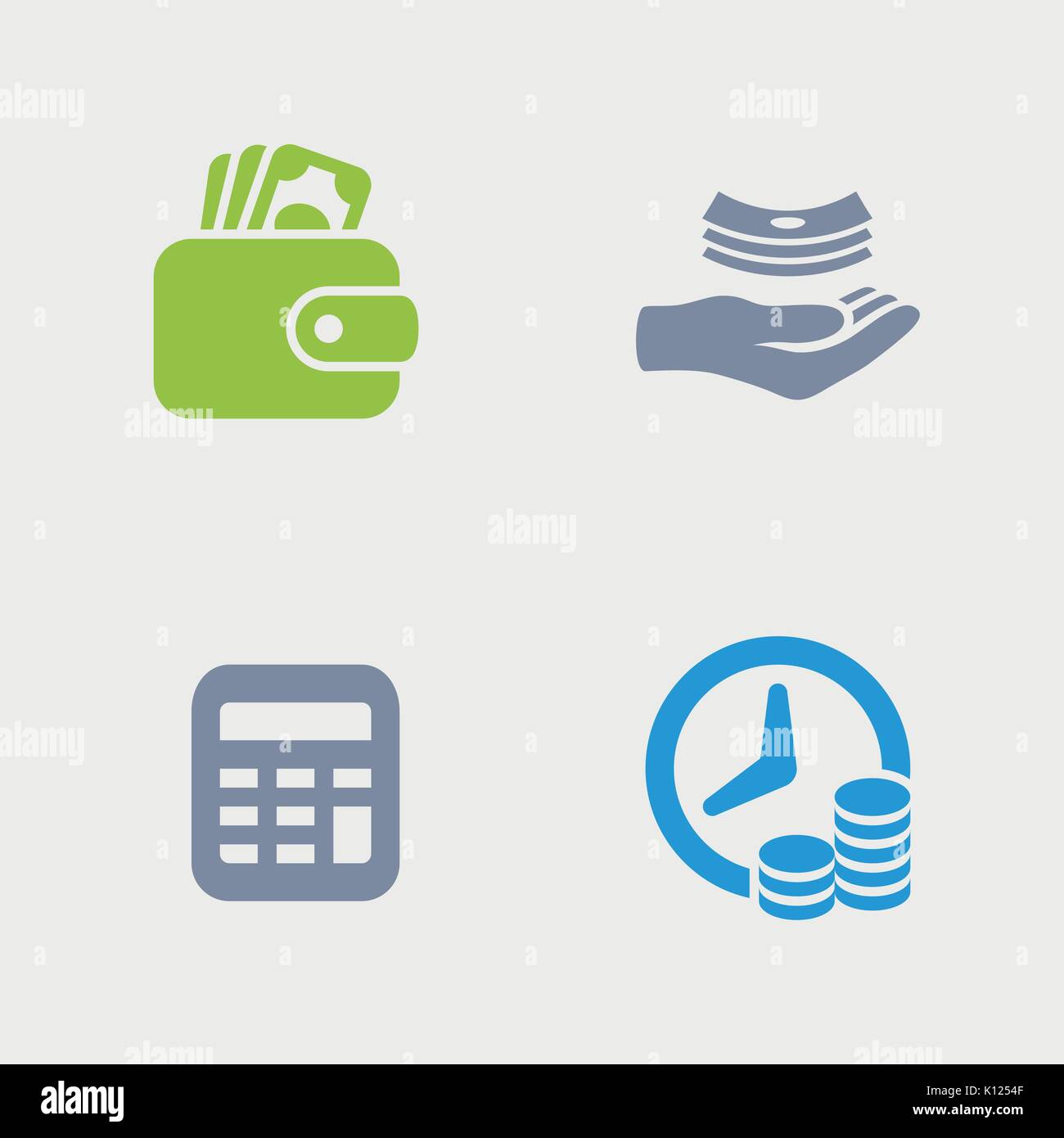 A set of 4 professional, pixel-perfect icons designed on a 32x32 pixel ...