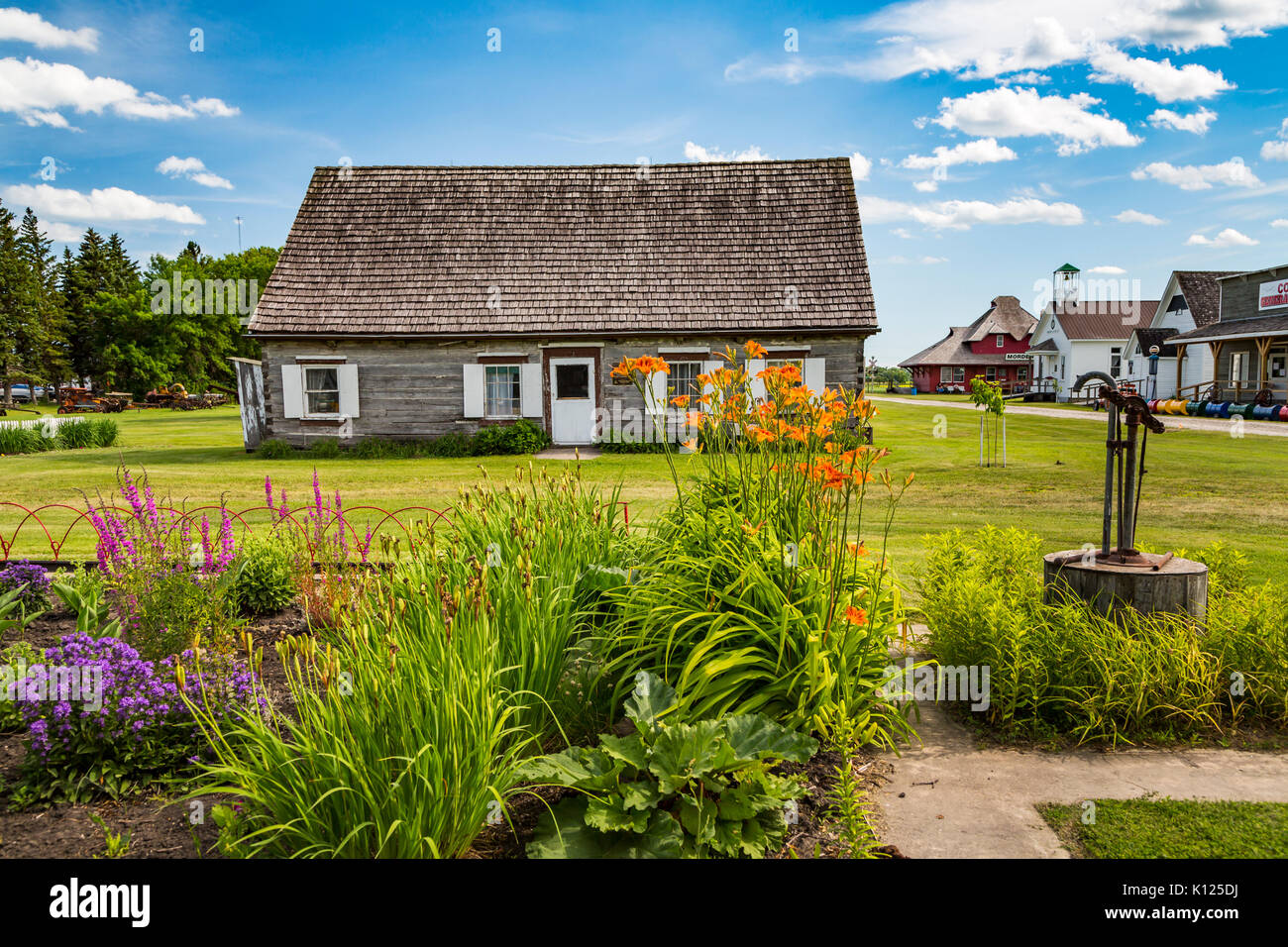 A Mennonite home at the Pembina Threshermen's Museum, Winkler, Manitoba ...