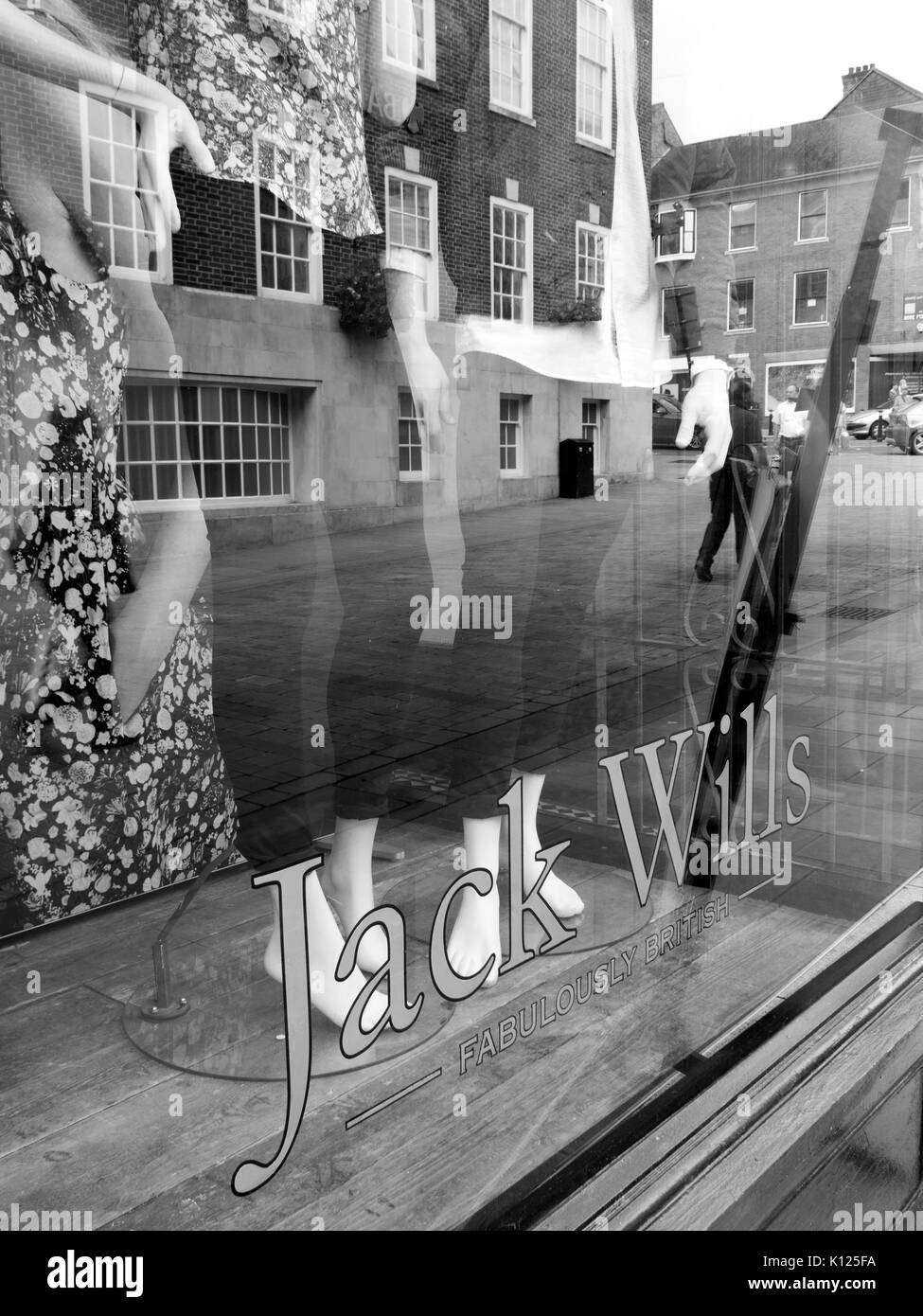 Jack Wills Fabulously British window display, company founded by Peter ...