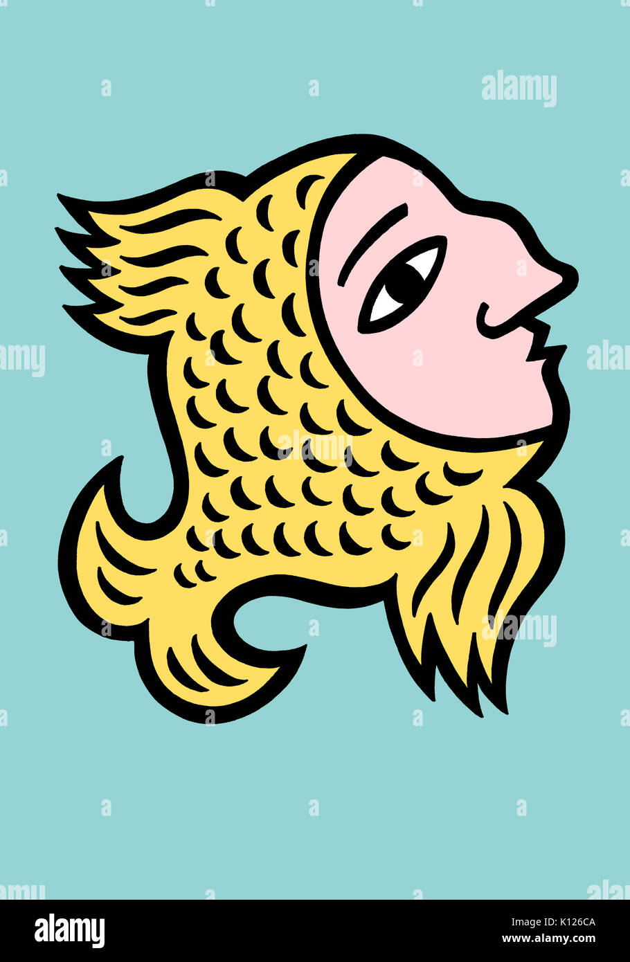 Comic fish hi-res stock photography and images - Alamy