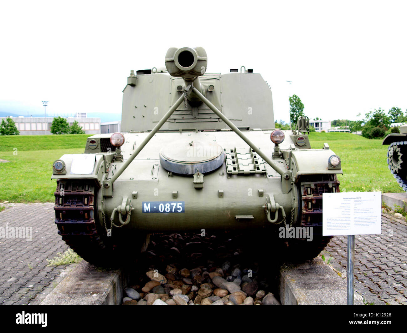 AMX 105mm Mk 62 Self Propelled Howitzer pic03 1 Stock Photo - Alamy