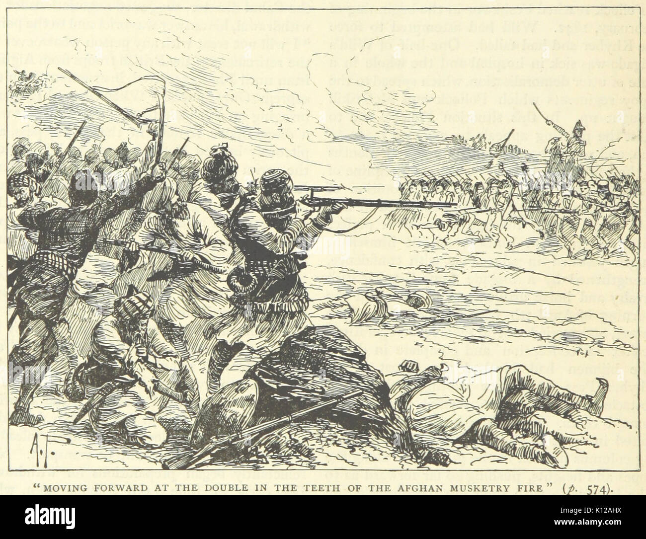 Battle of Jellalabad Stock Photo - Alamy