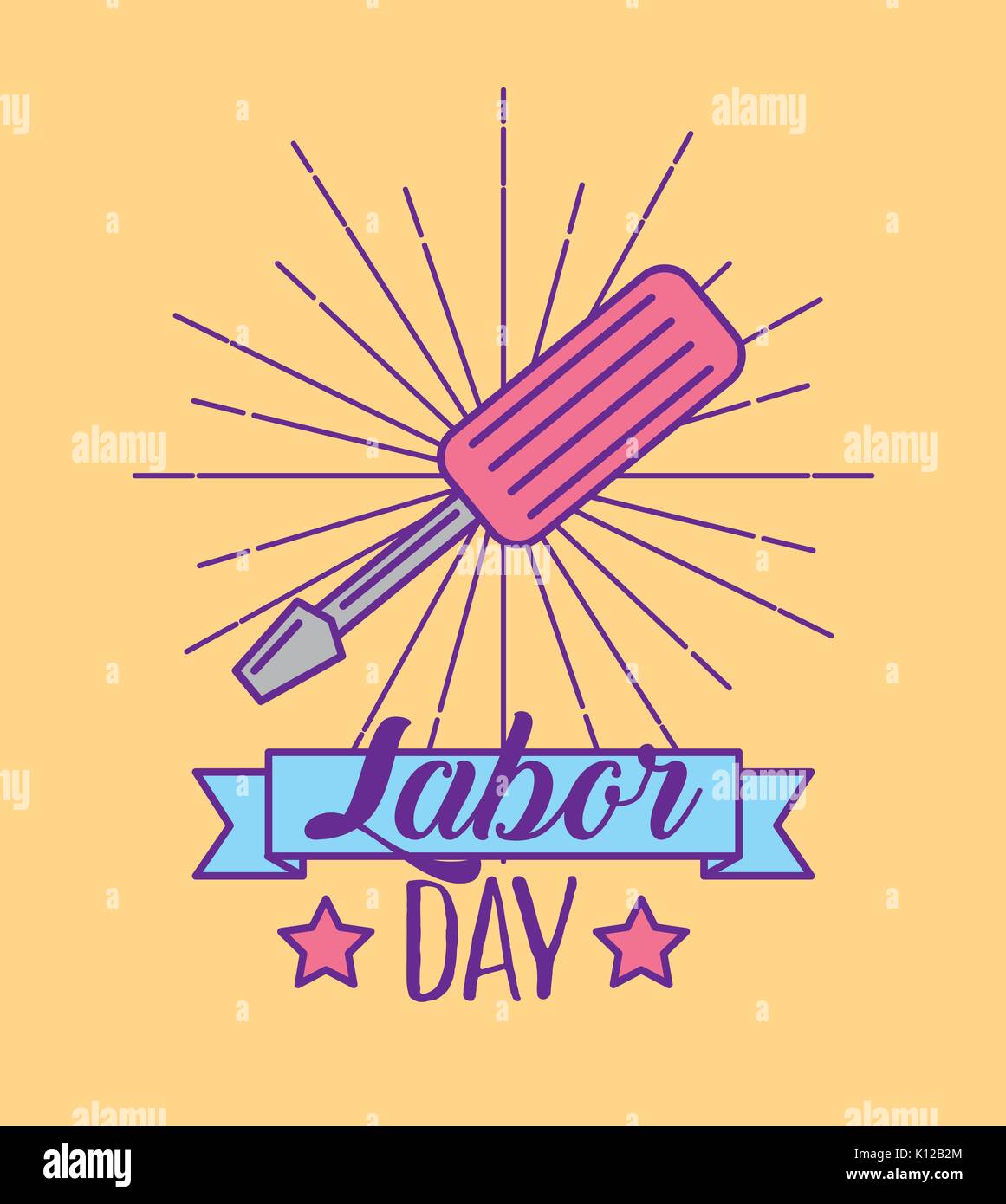 labor day job Stock Vector Image & Art - Alamy