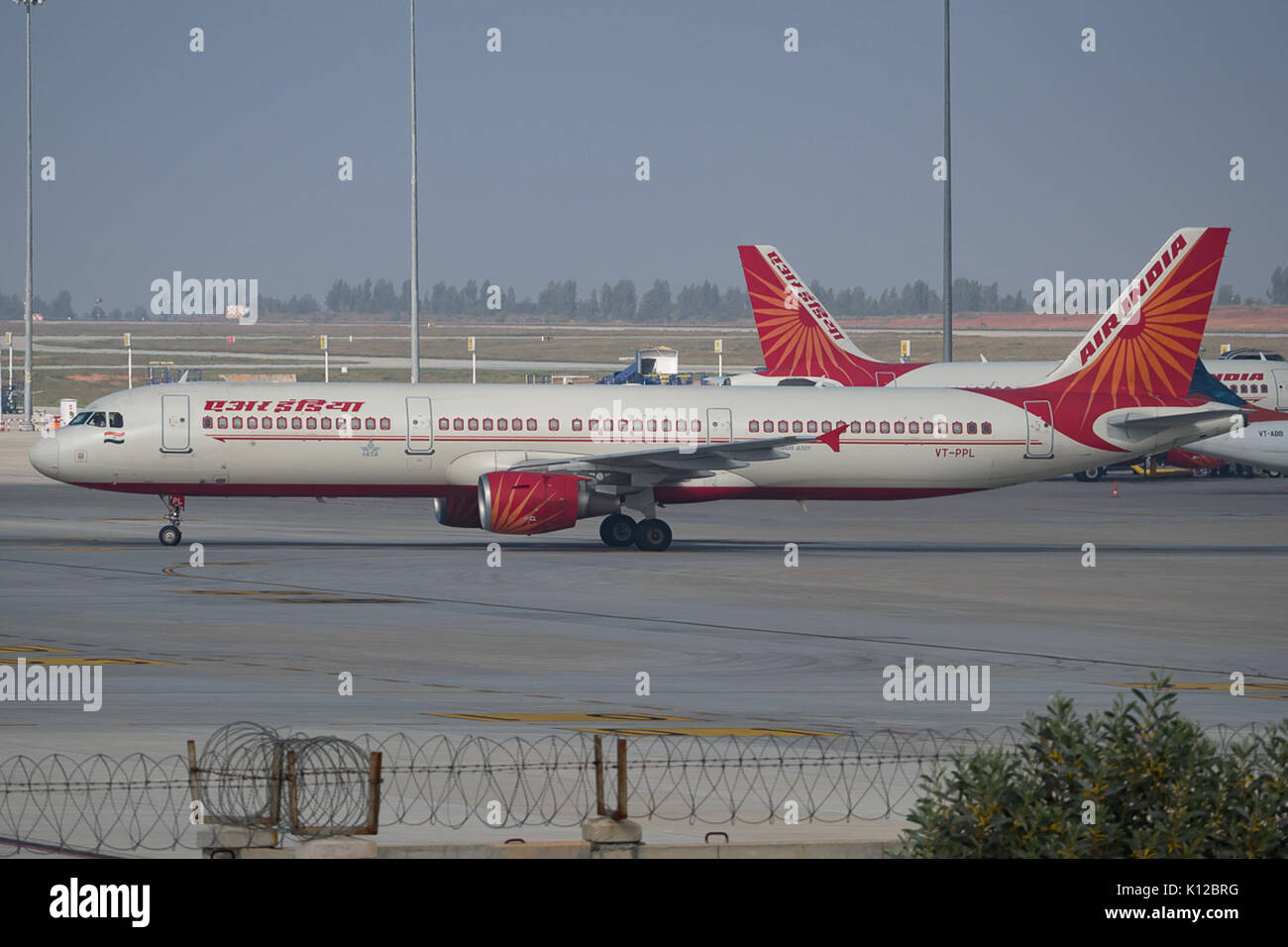 Air India VT PPL at Bangalore, Dec 2015 Stock Photo - Alamy