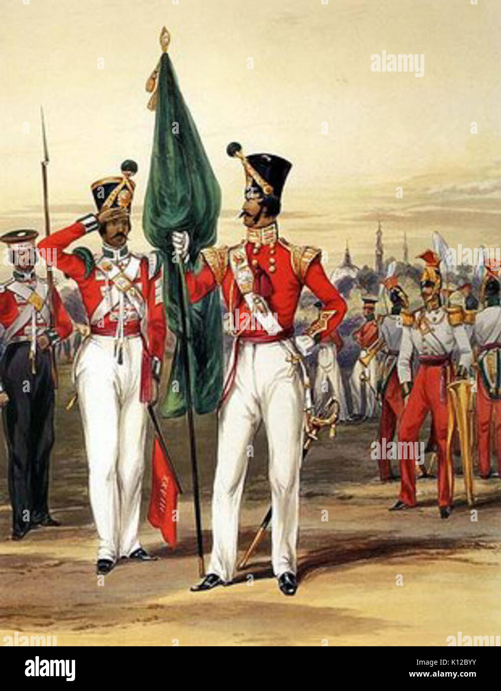 Bengal native infantry hi-res stock photography and images - Alamy