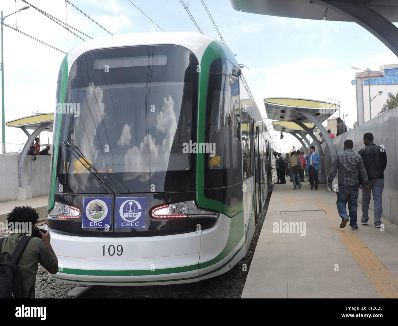 Addis ababa light rail hi-res stock photography and images - Alamy