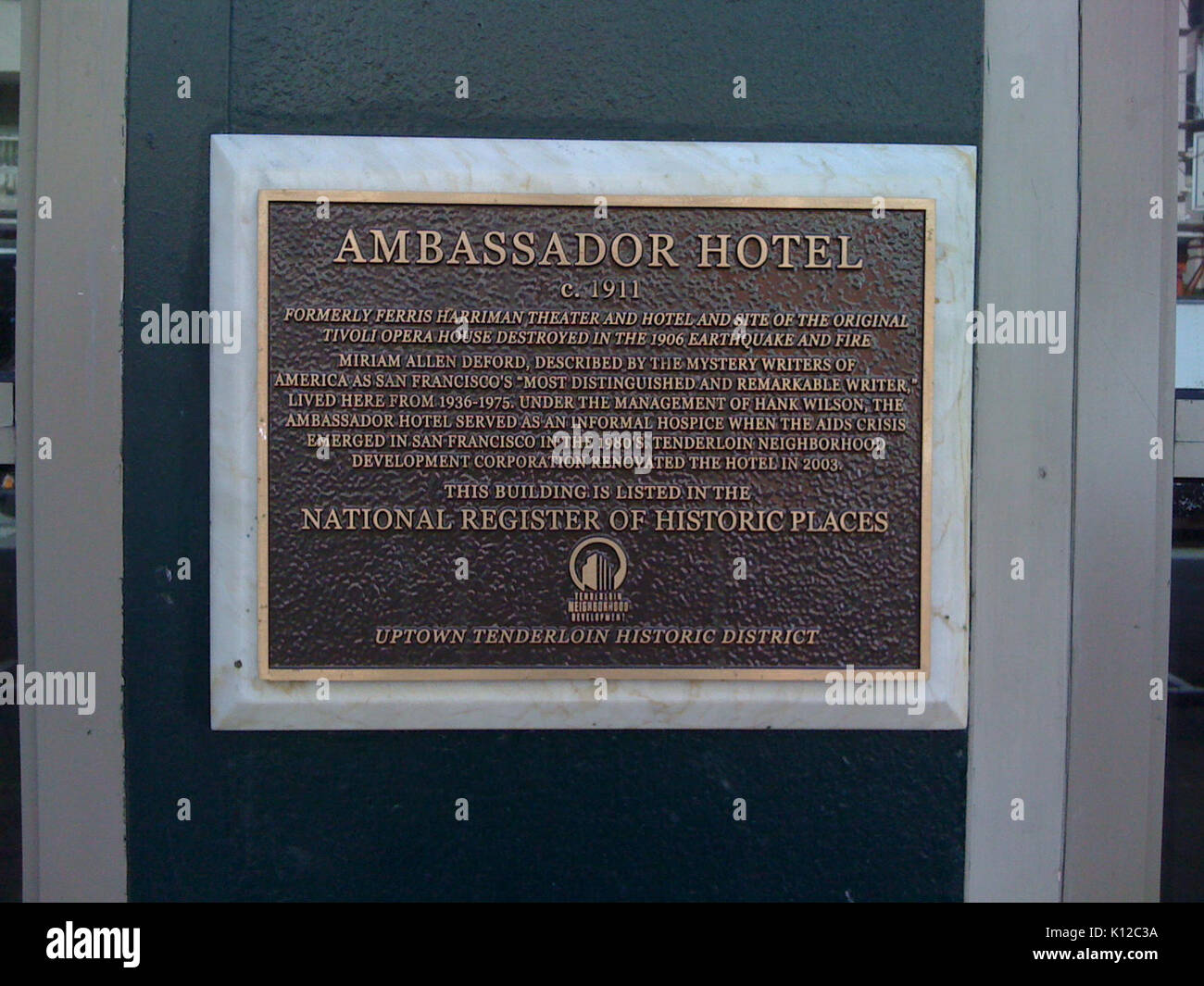 Nrhp plaque hi-res stock photography and images - Alamy