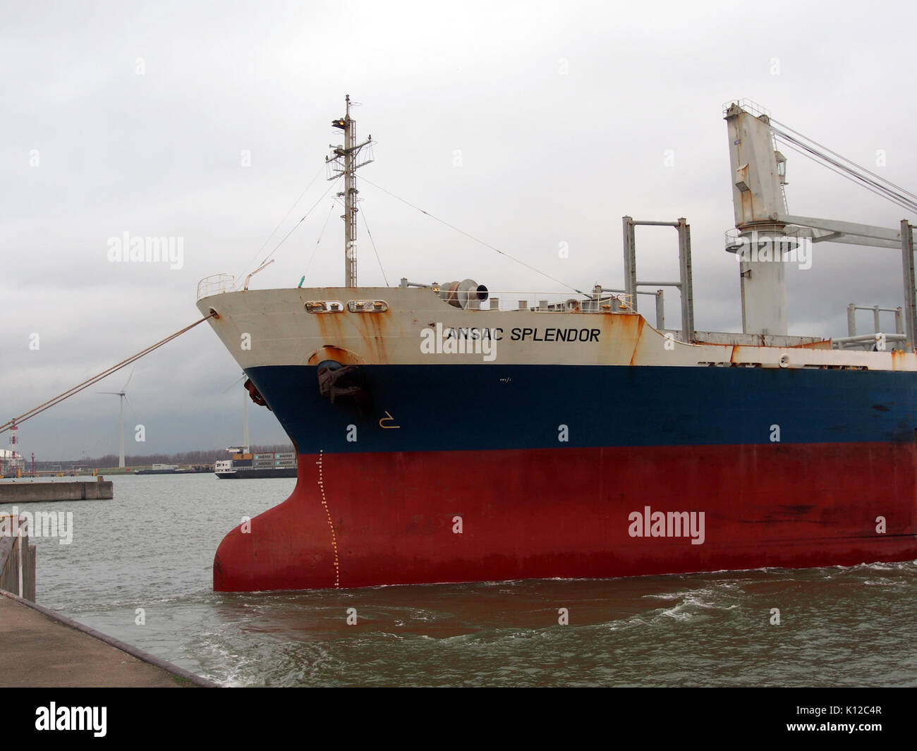 Ansac Splendor (ship, 2004) IMO 9288239 Port of Antwerp pic4 Stock ...