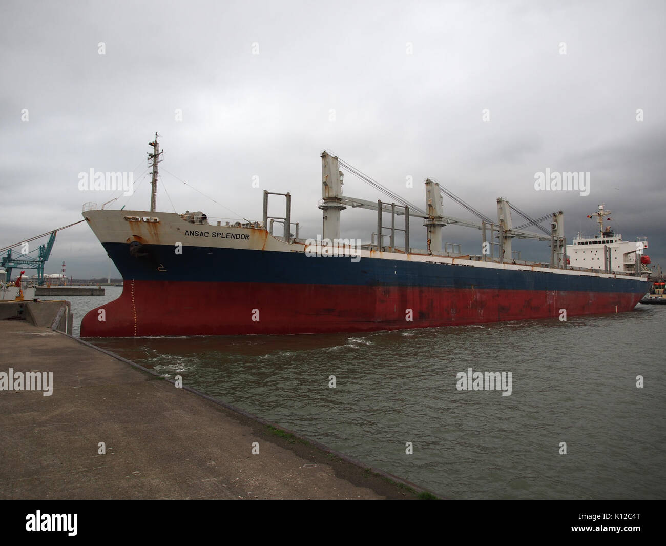 Ansac Splendor (ship, 2004) IMO 9288239 Port of Antwerp pic5 Stock ...