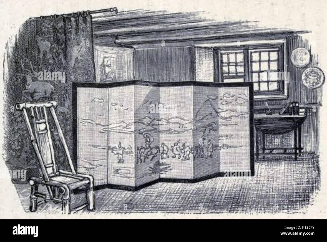 Boudoir of 19th century home hi-res stock photography and images - Alamy