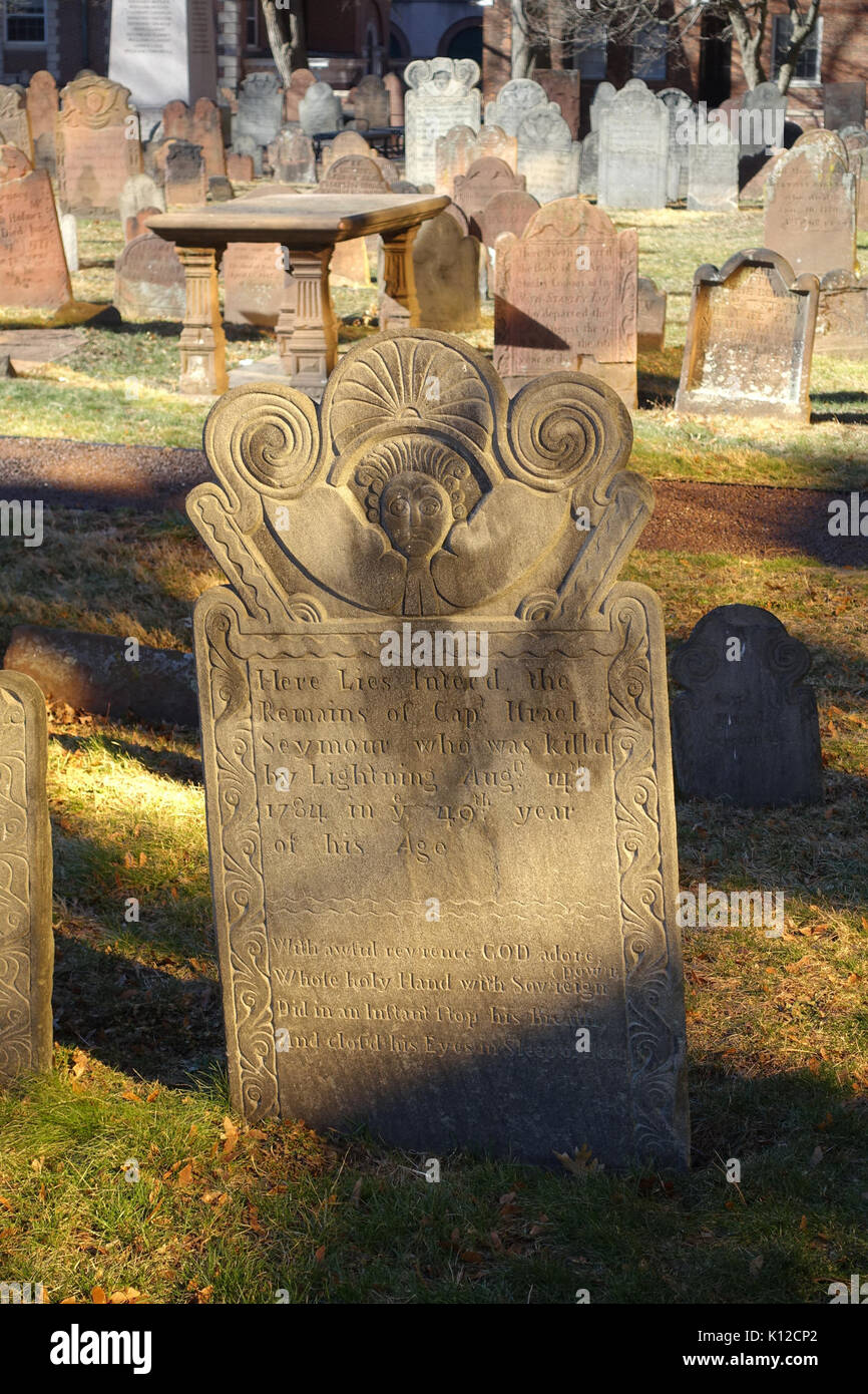 Ancient burying ground connecticut hi-res stock photography and images ...