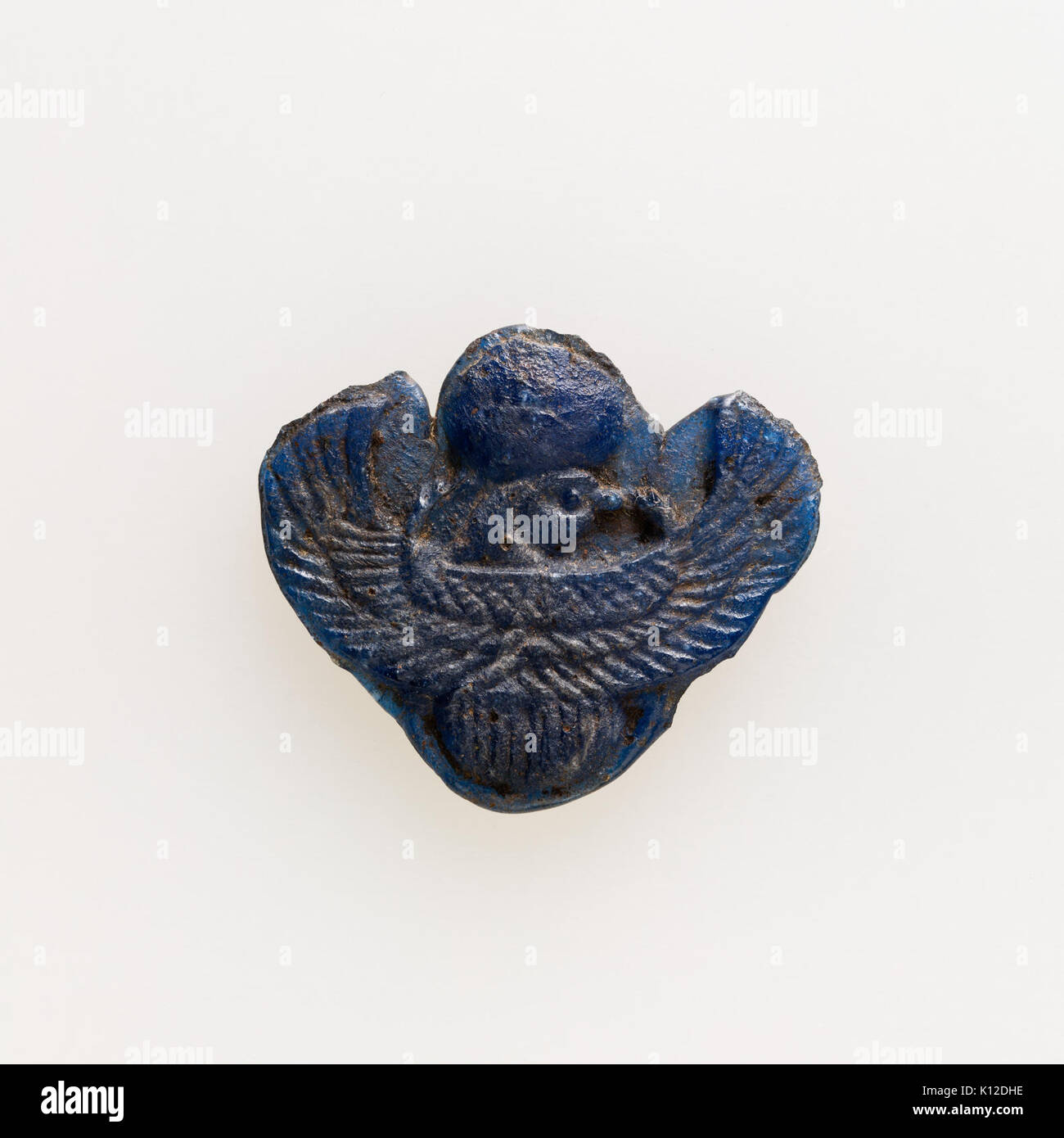 Amulet of winged scarab with falcon head MET 17.194.2492 EGDP015666 ...