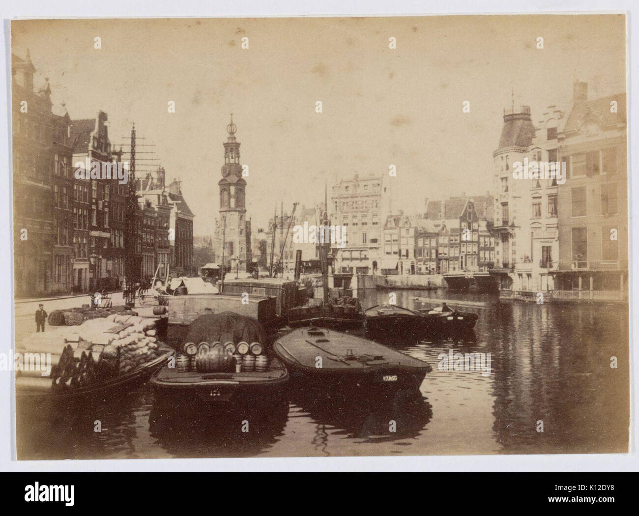 Amstel river map hi-res stock photography and images - Alamy