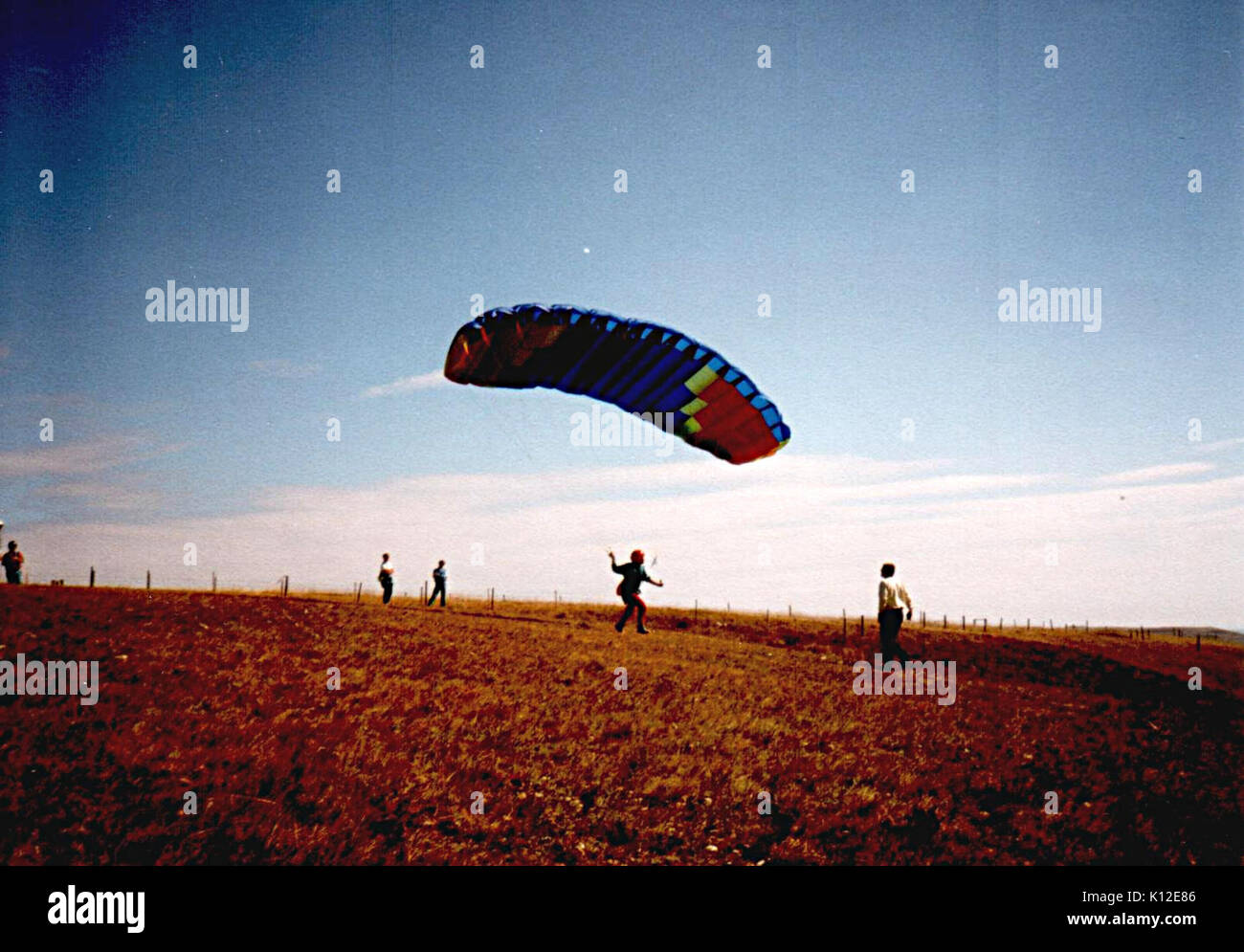 Apco Speedstar paraglider Stock Photo - Alamy