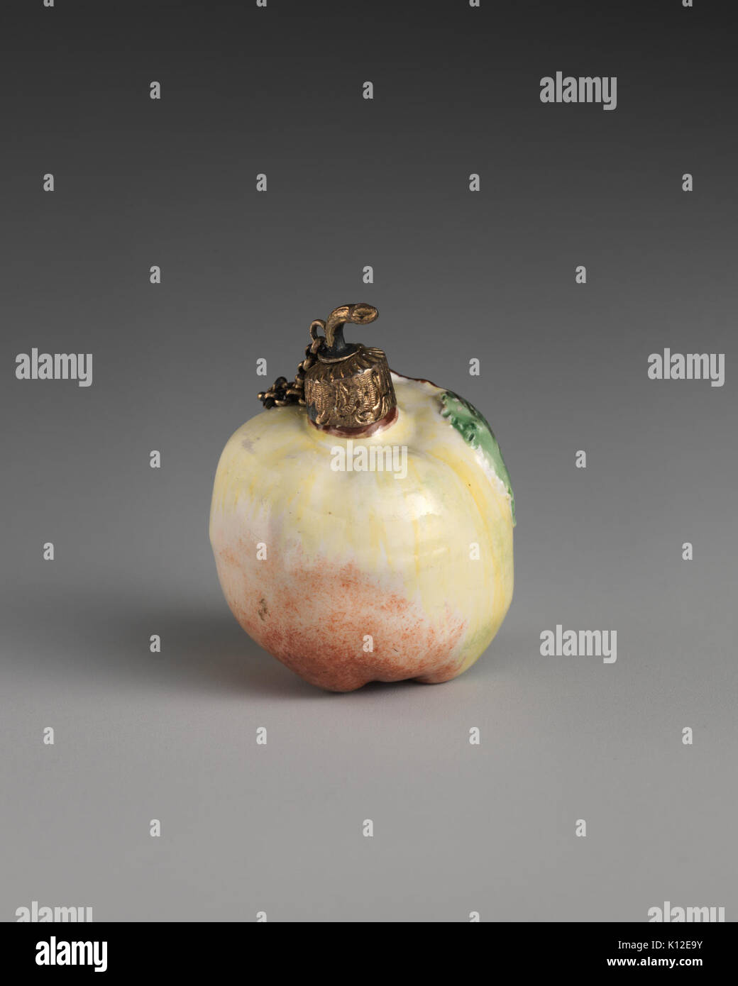 A photograph showing the back of an Apple device, featuring its iconic ...