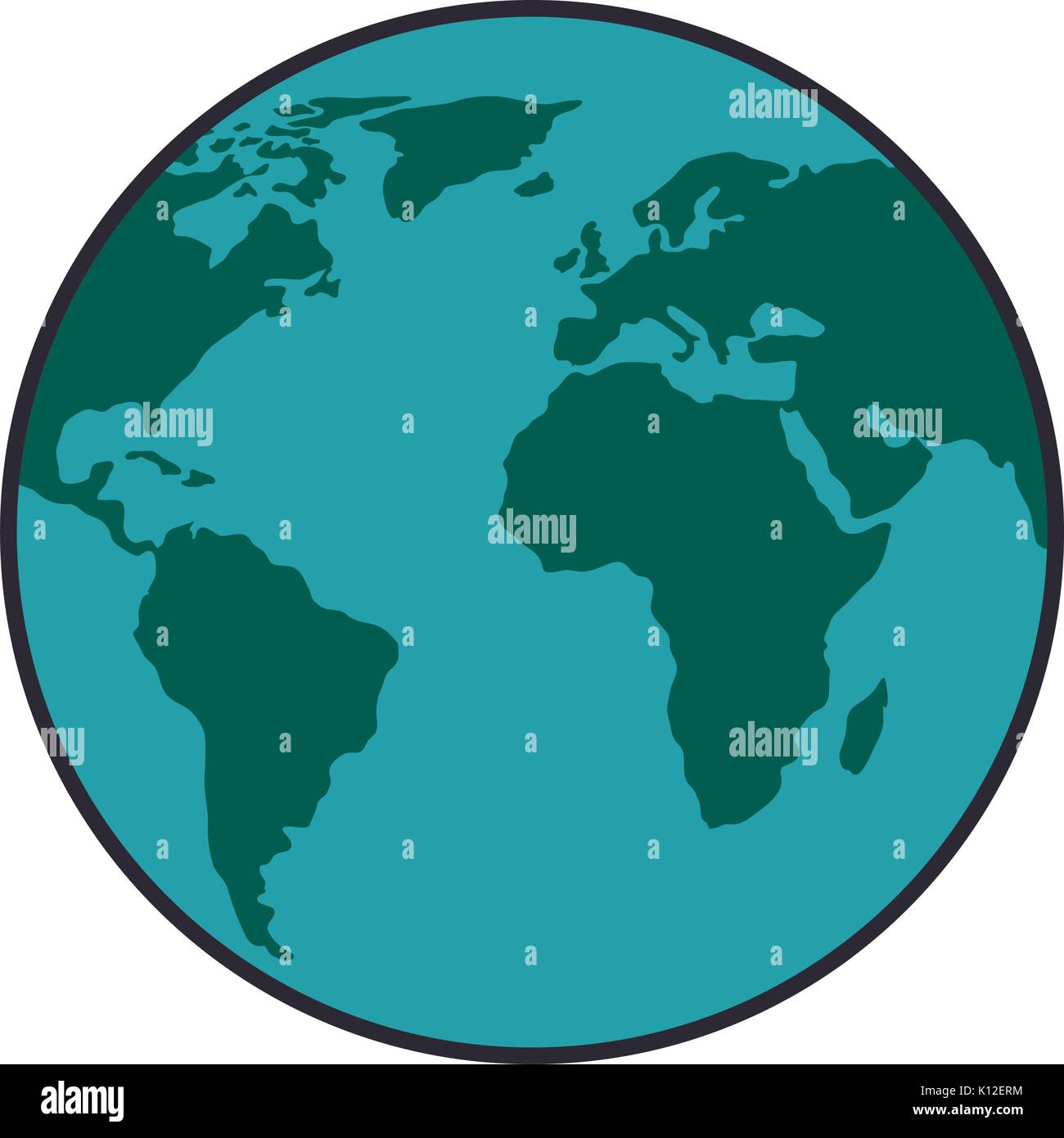 World earth globe icon vector illustration graphic design Stock Vector ...