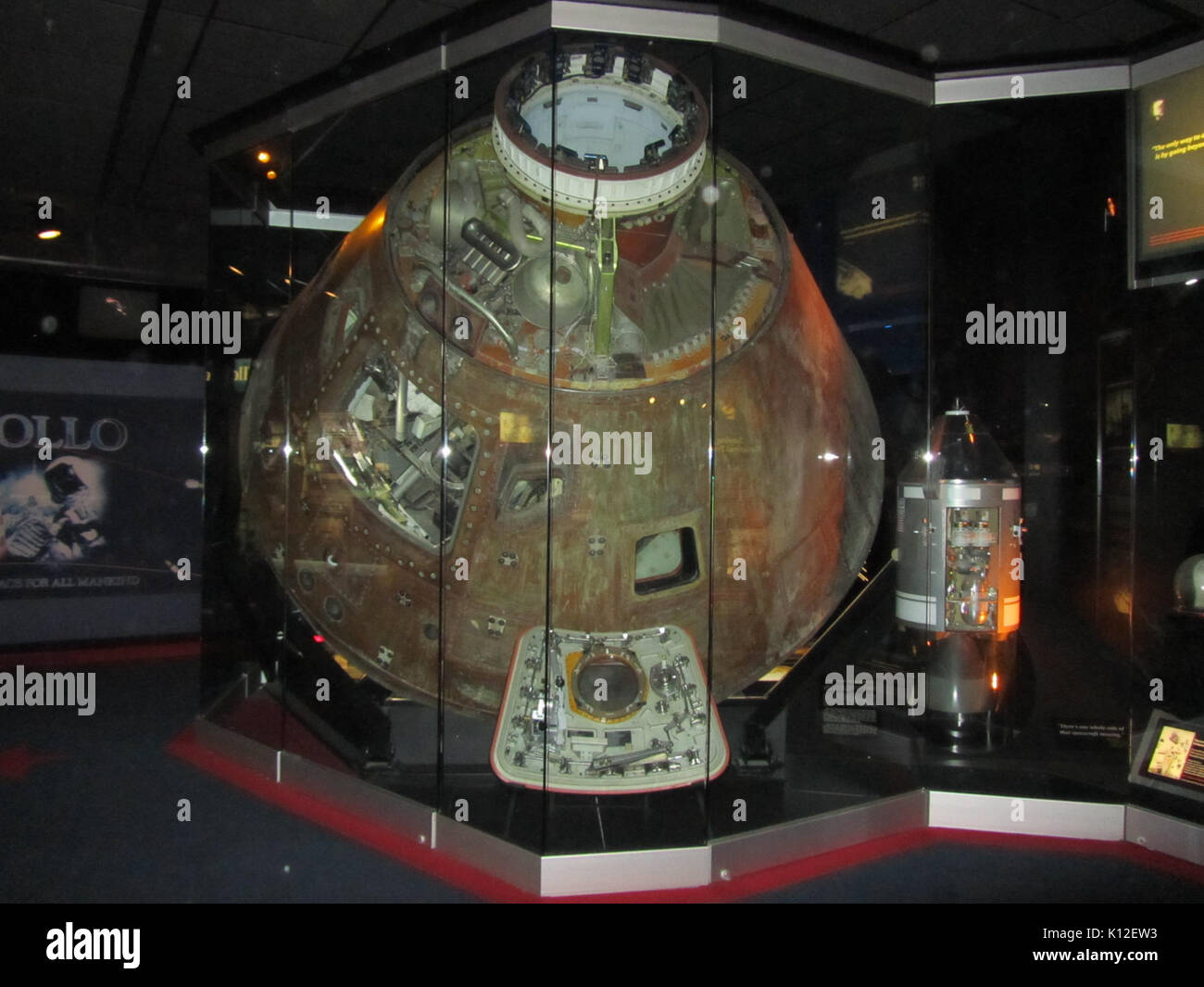 Apollo13 CommandModule Kansas Stock Photo - Alamy
