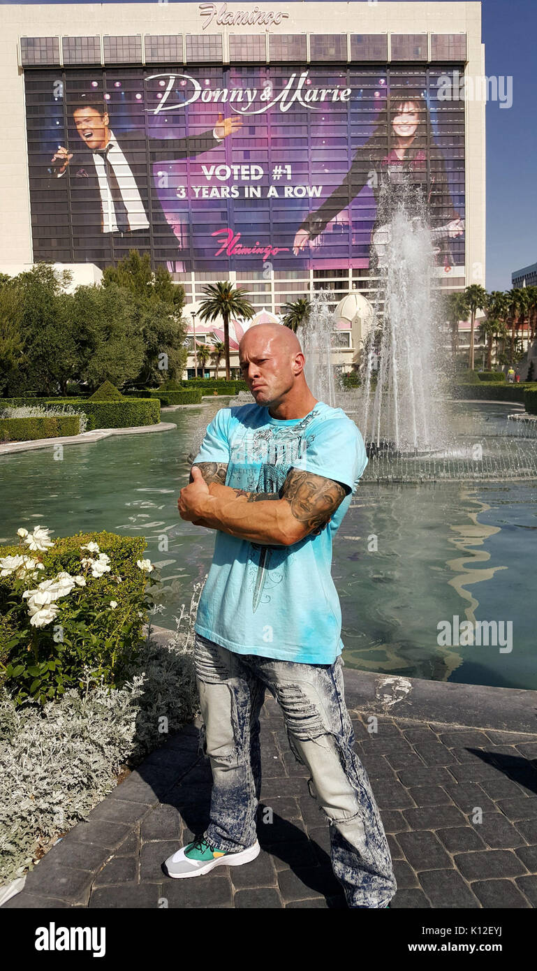 Actor & Model John Joseph Quinlan Outside Caesars Palace in Las Vegas ...