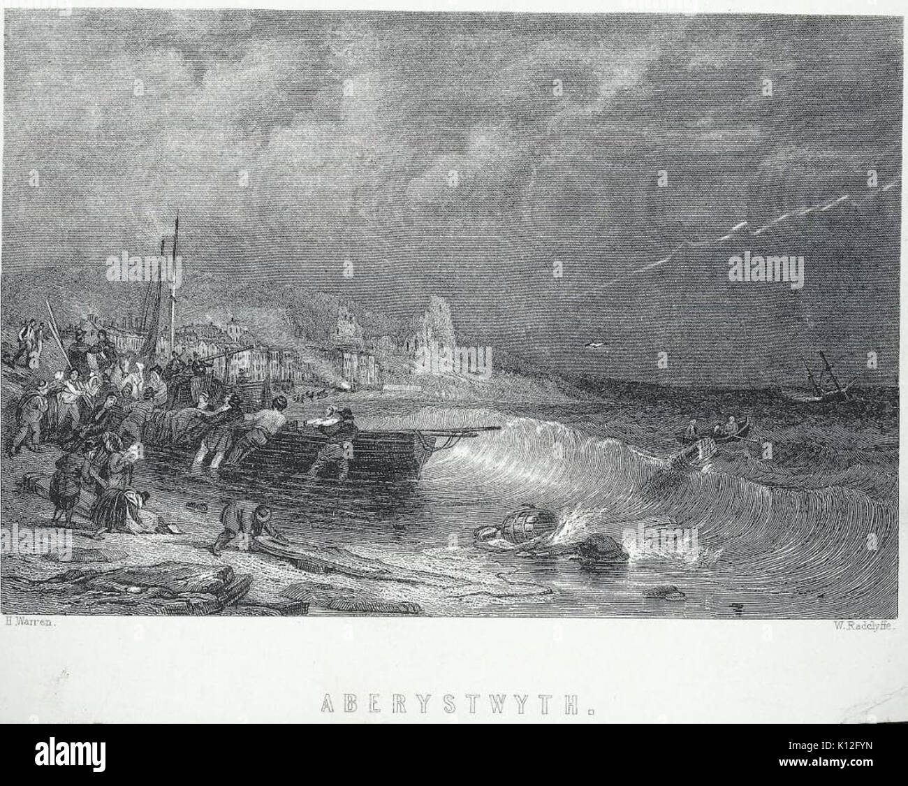 Map Of Aberystwyth High Resolution Stock Photography and Images - Alamy