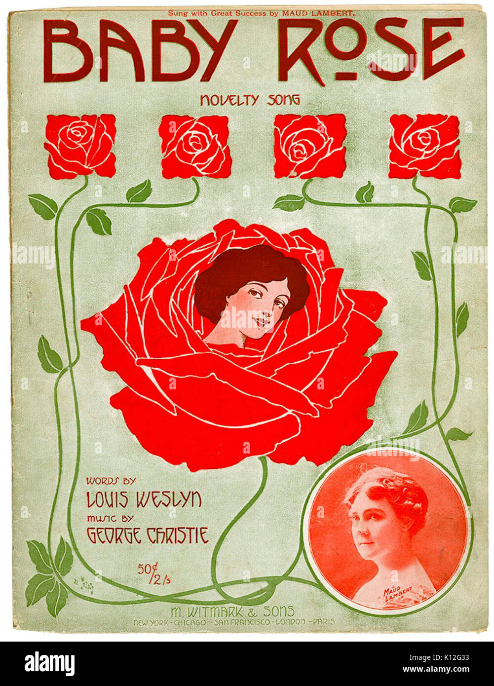 Baby and rose hi-res stock photography and images - Alamy