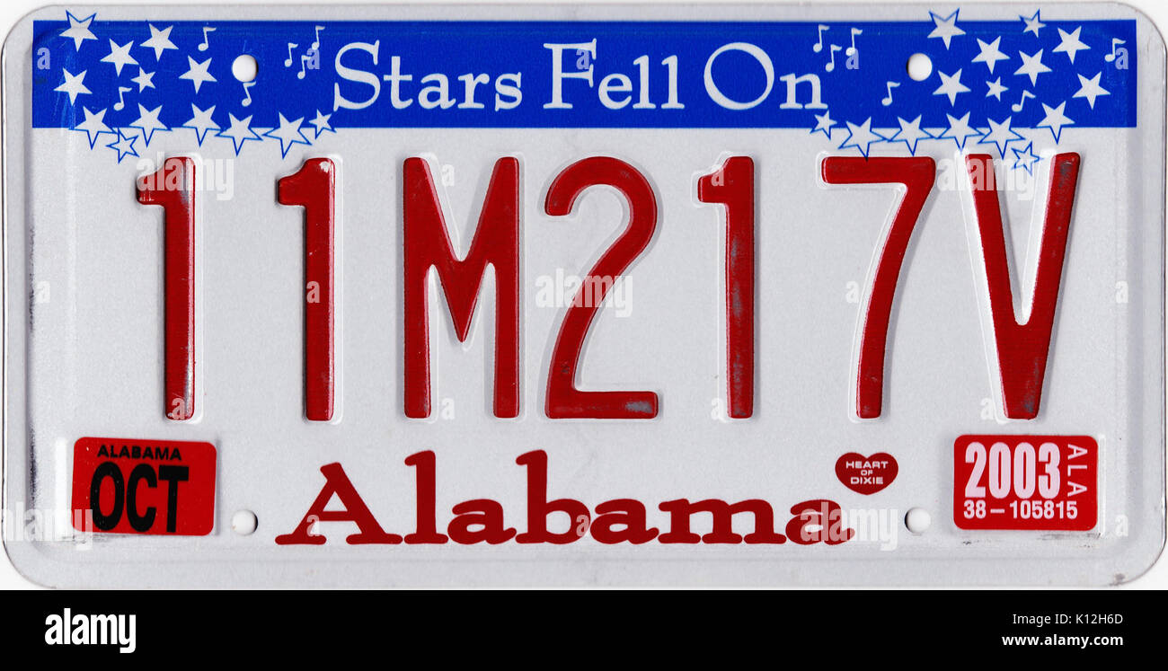 License plate theme hi-res stock photography and images - Alamy