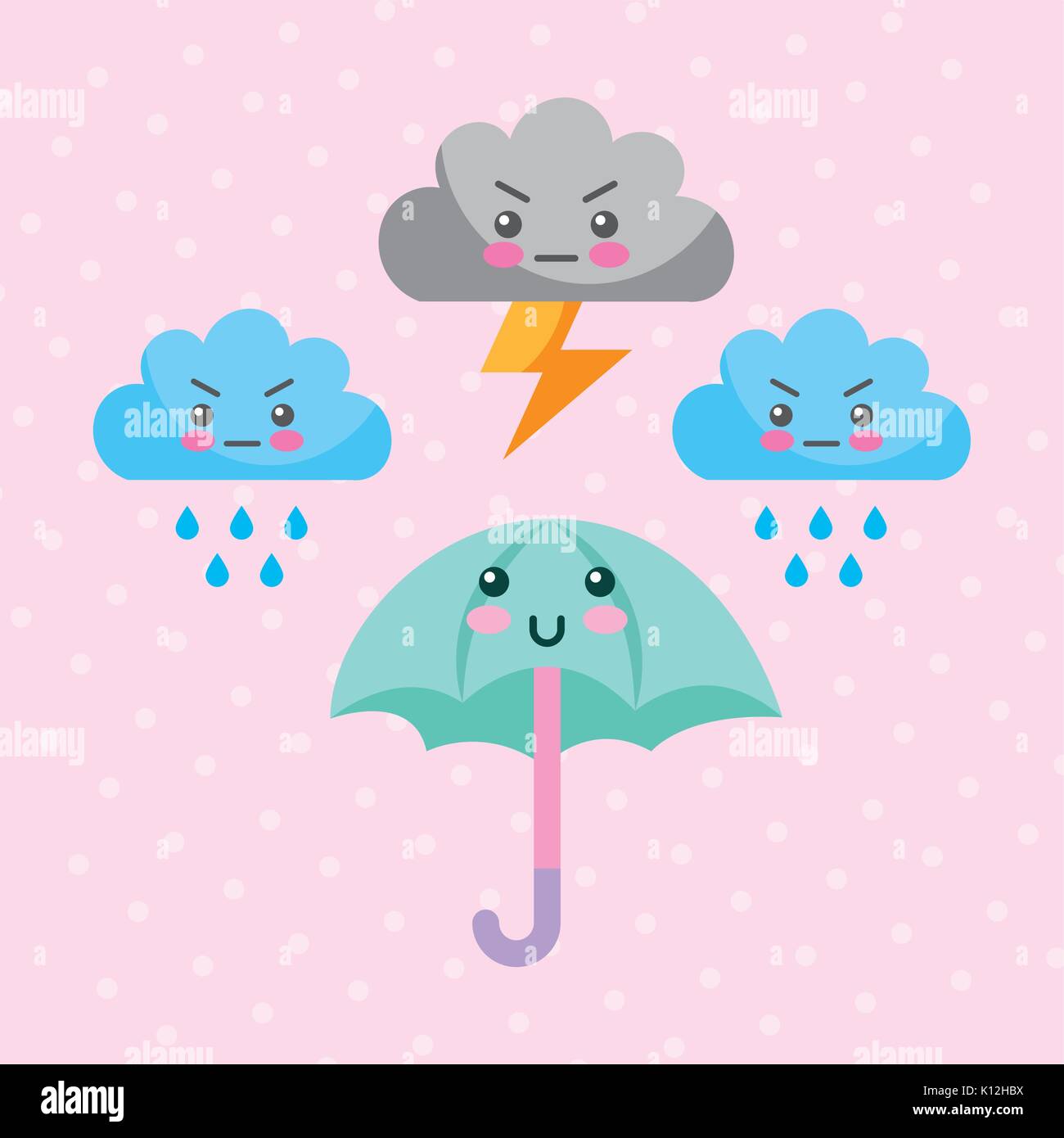 Climate objects cartoon Stock Vector Image & Art - Alamy