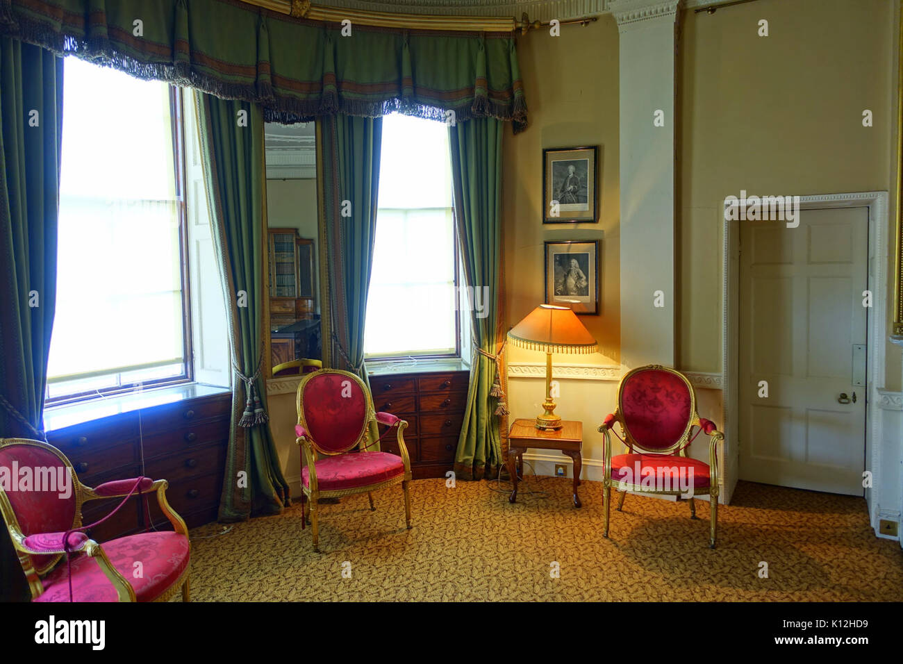 Anson Room Shugborough Hall Staffordshire, England DSC00128 Stock Photo ...