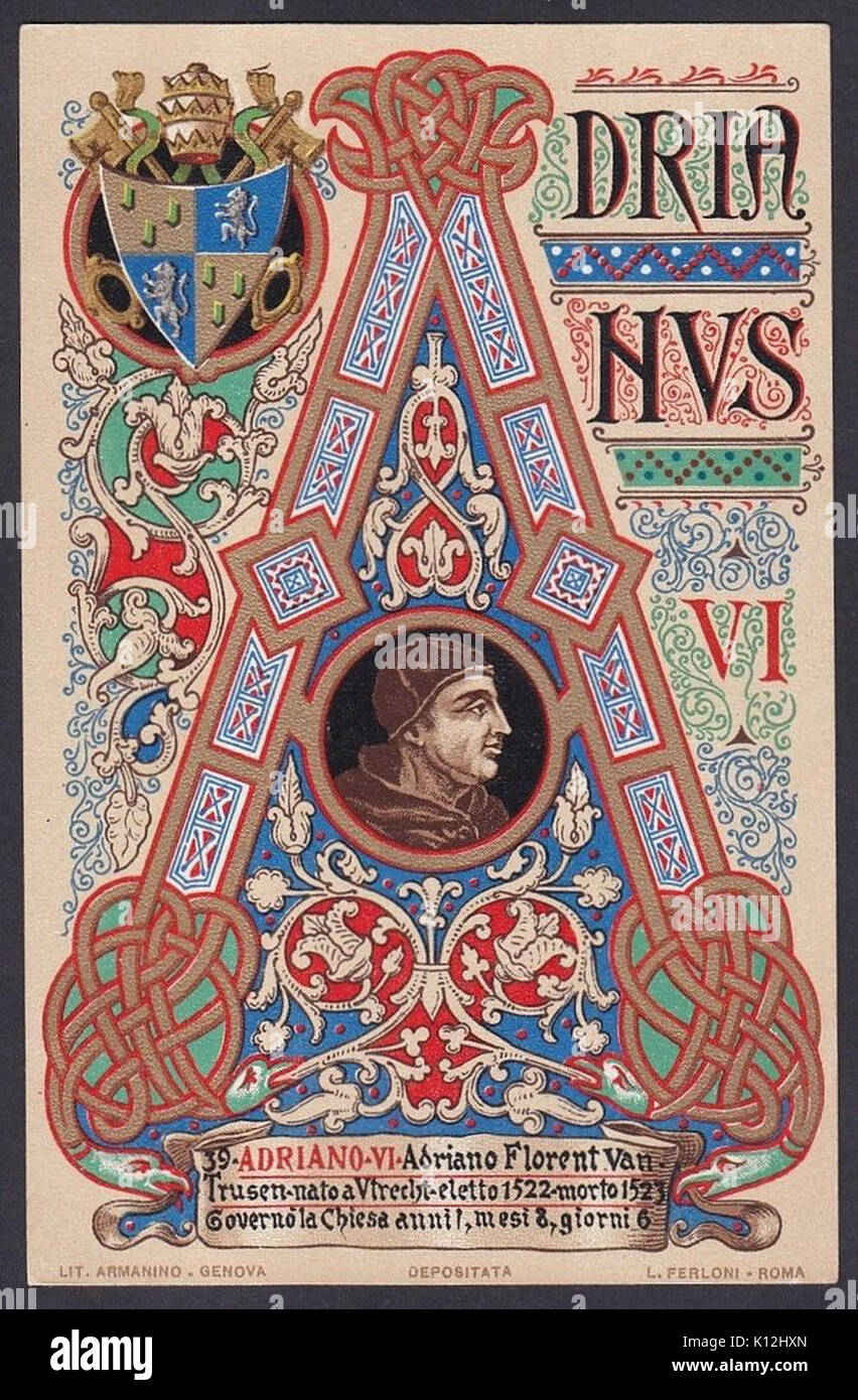 Adrianus vi hi-res stock photography and images - Alamy