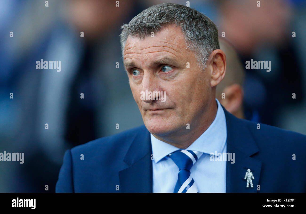 Blackburn Rovers manager Tony Mowbray Stock Photo - Alamy