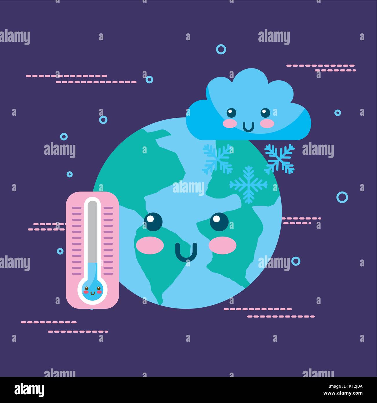 Climate objects cartoon Stock Vector Image & Art - Alamy