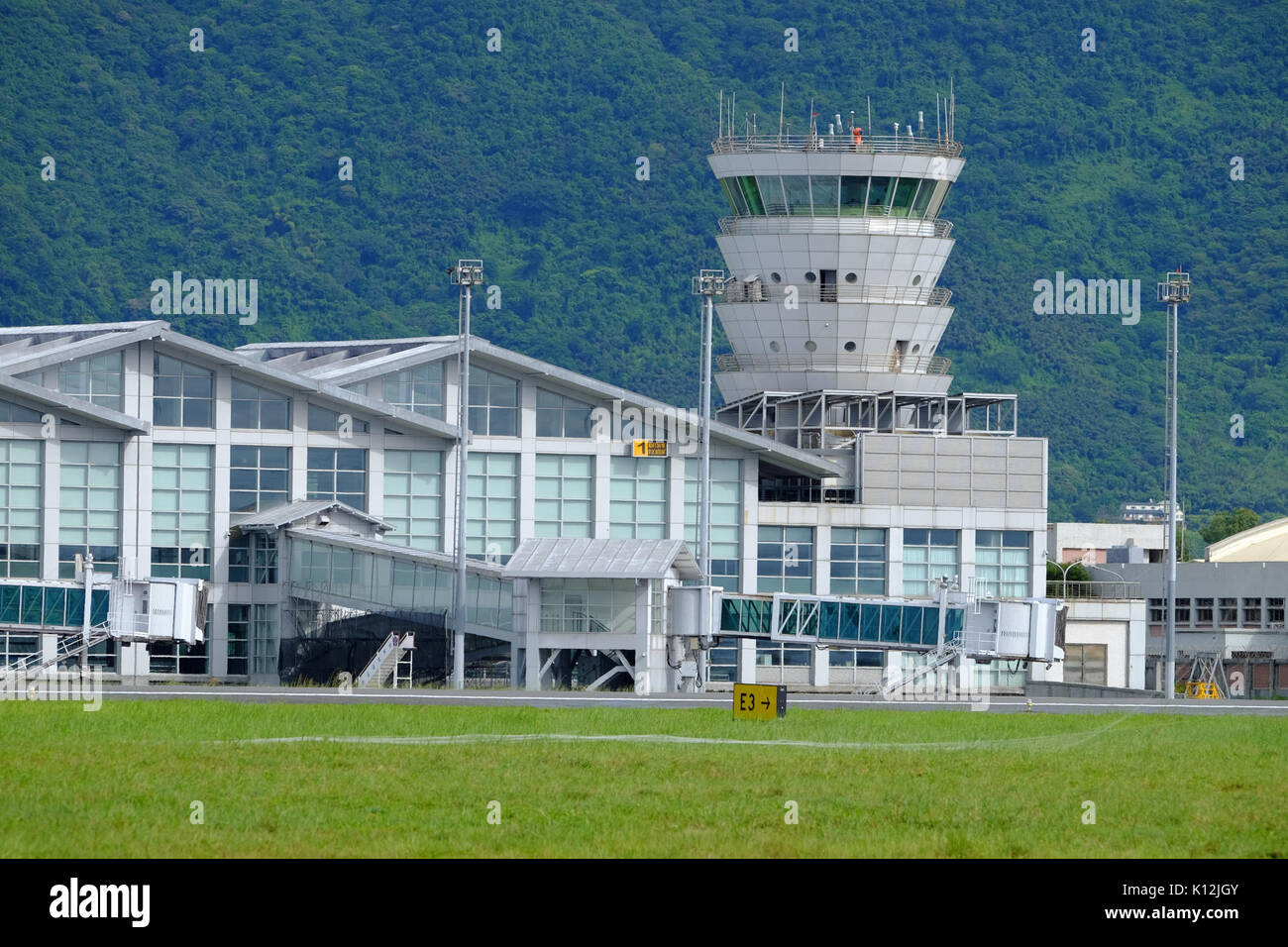 Airport Tower of Hualien Airport 20160813 Stock Photo - Alamy