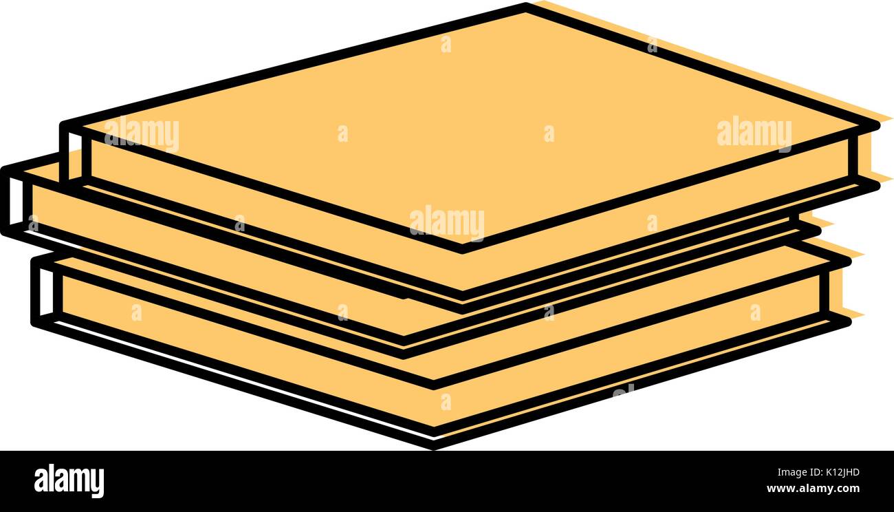 academic books icon over white background vector illustration Stock ...