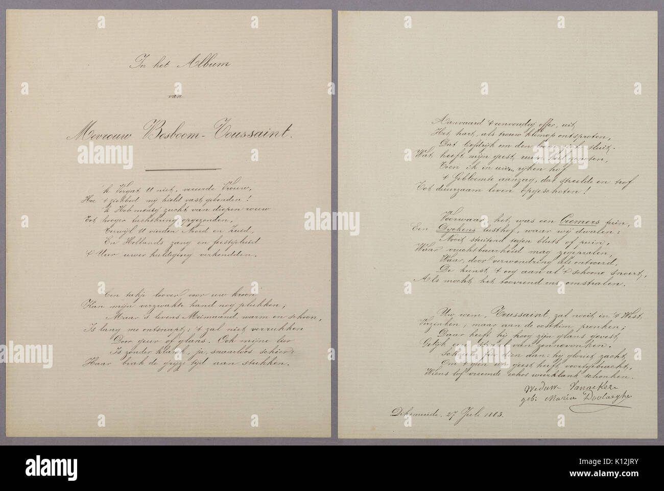 Album Amicorum (22501027122 Stock Photo - Alamy
