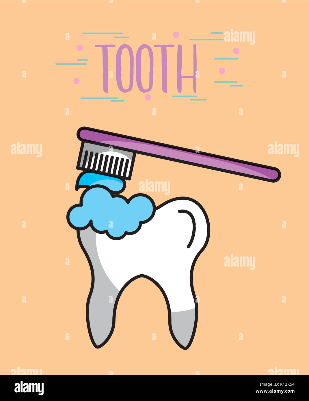 Tooth image cartoon Stock Vector Image & Art - Alamy
