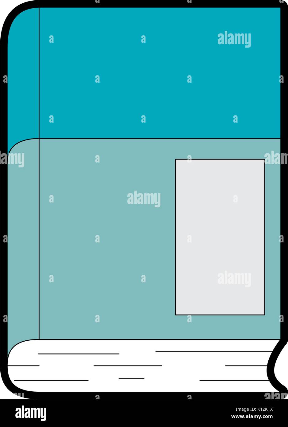 academic book icon over white background vector illustration Stock ...