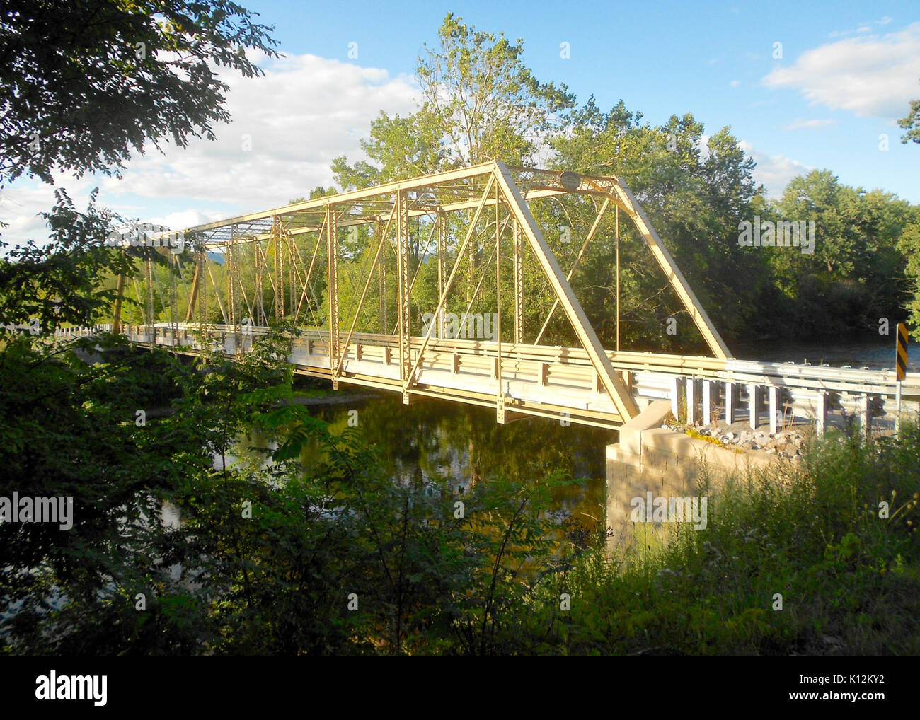 Alexandria Pike Bridge 1889 2 Stock Photo - Alamy