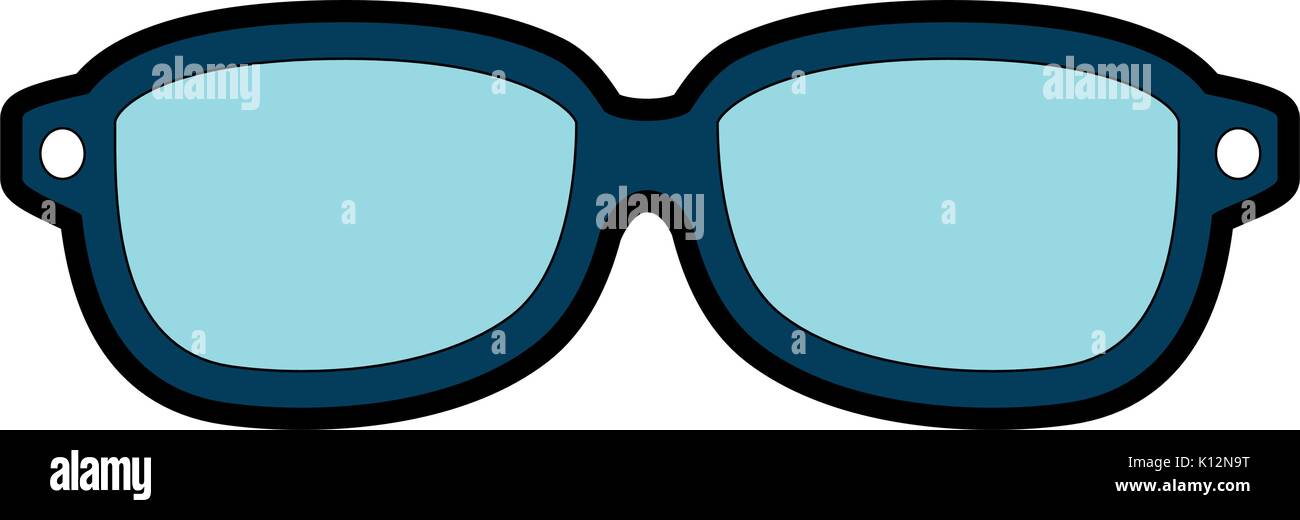 Glasses optical lens icon vector illustration graphic design Stock ...