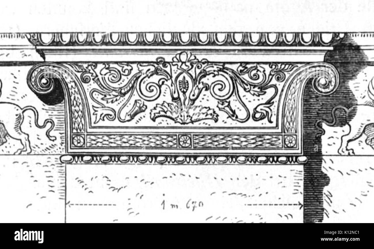 Ionic column capital Cut Out Stock Images & Pictures - Alamy