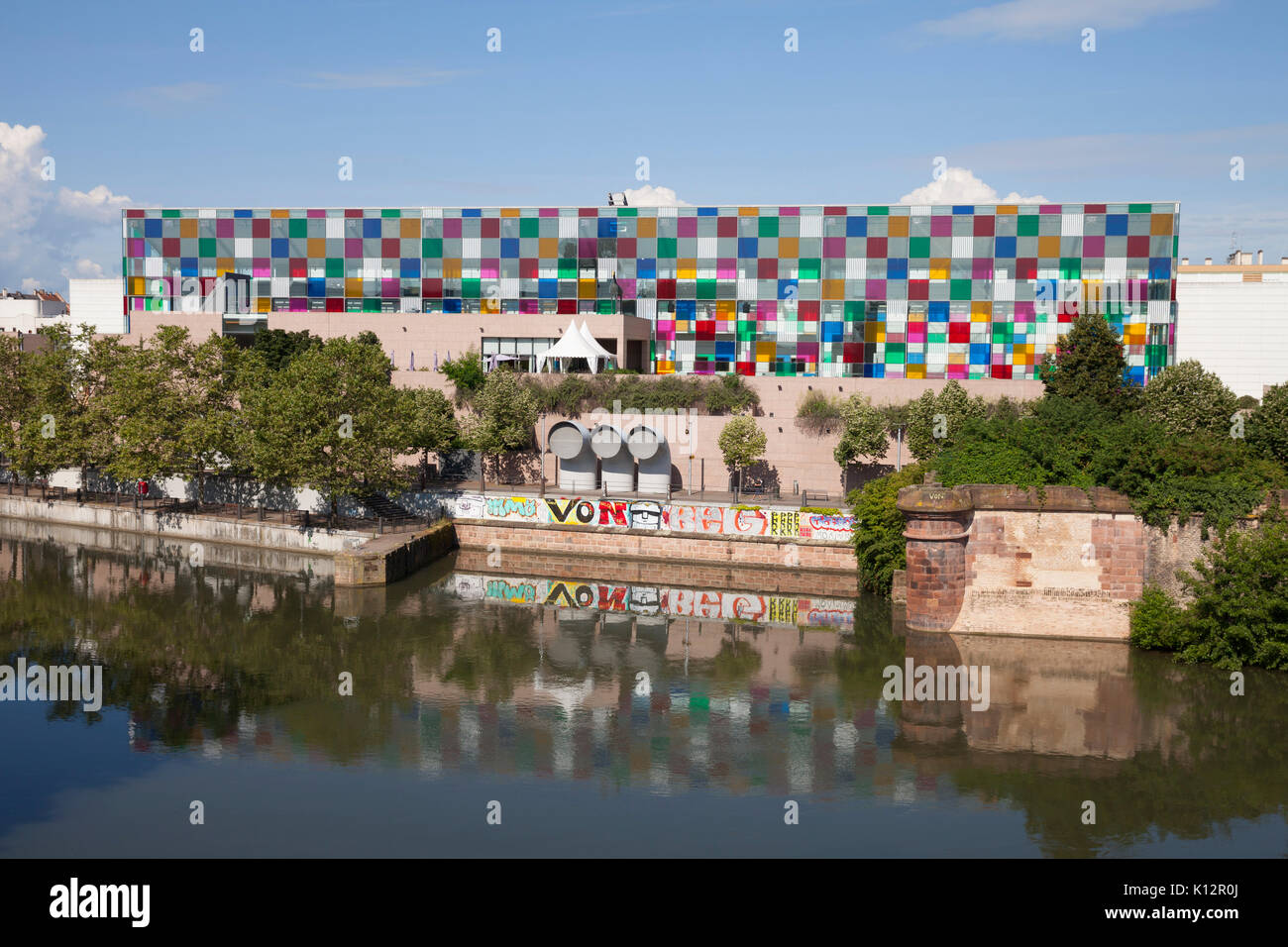 Museum of modern and contemporary art, Strasbourg, Alsace, France ...