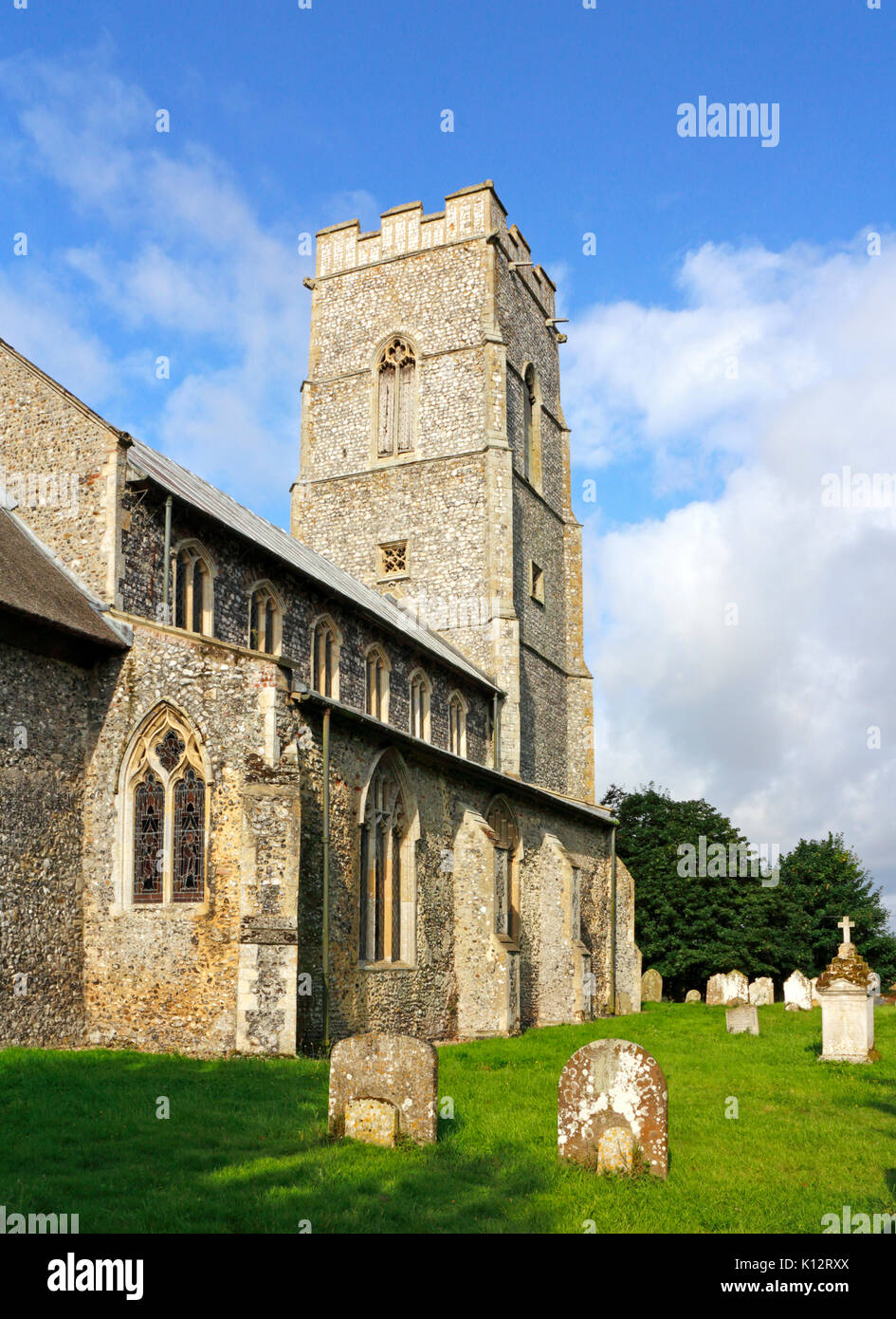 A view of the parish church of St Botolph from the north-east at ...