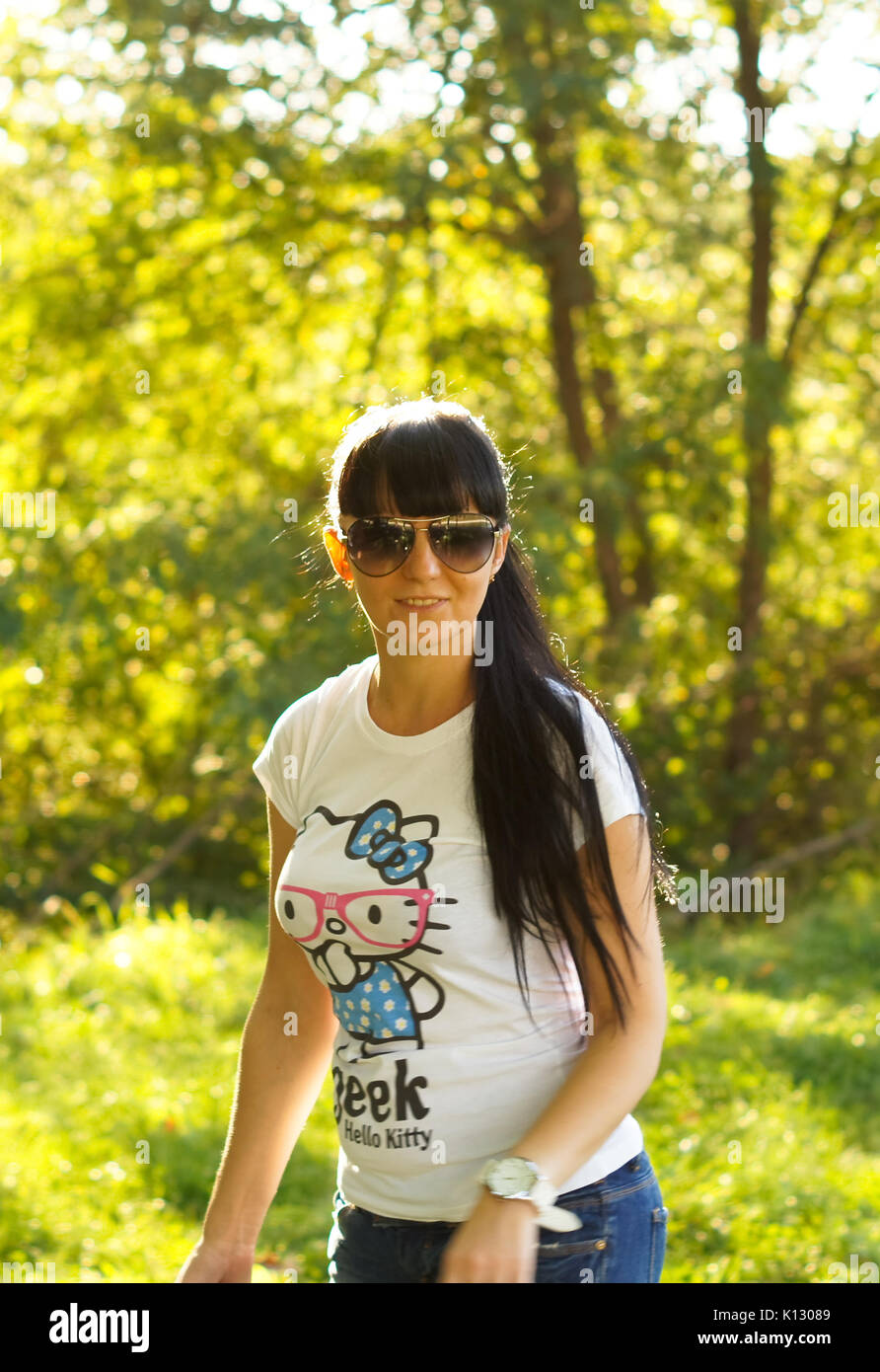 Portrait of a charming and lovely girl Stock Photo - Alamy